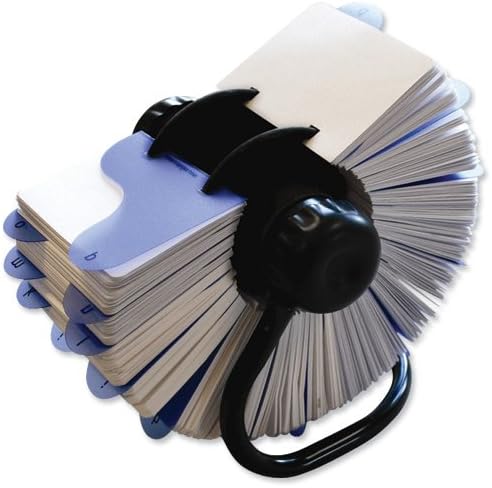 Rotadex Large Index Card Holder 24-Part Index for 1000 A7 74x105mm ...