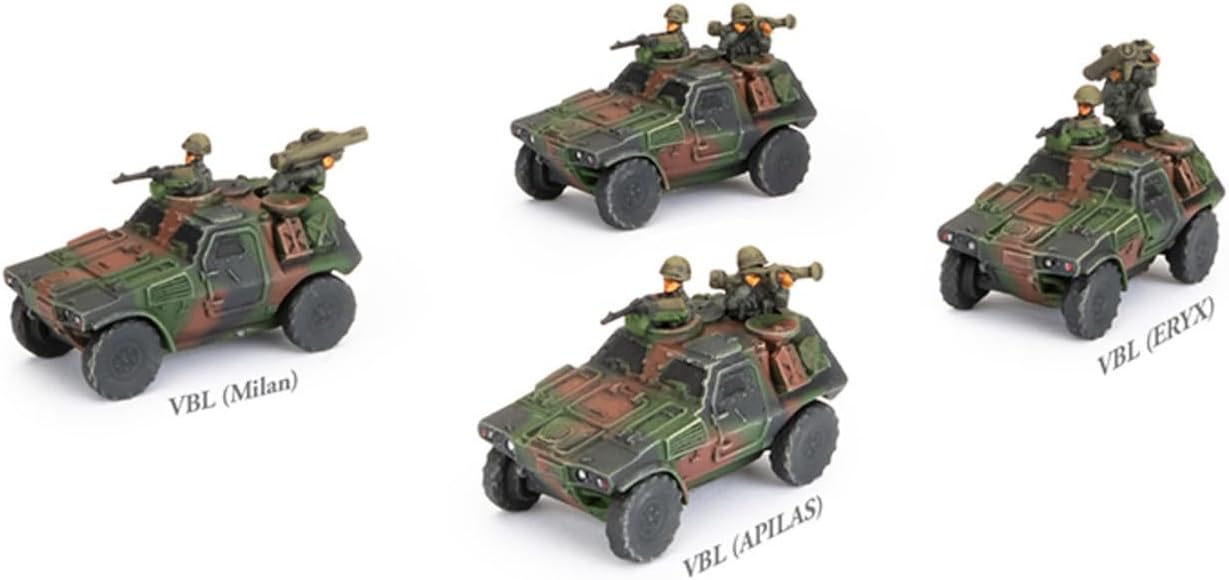 Amazon.com: Team Yankee: French VBL Patrol (x4) : Toys & Games