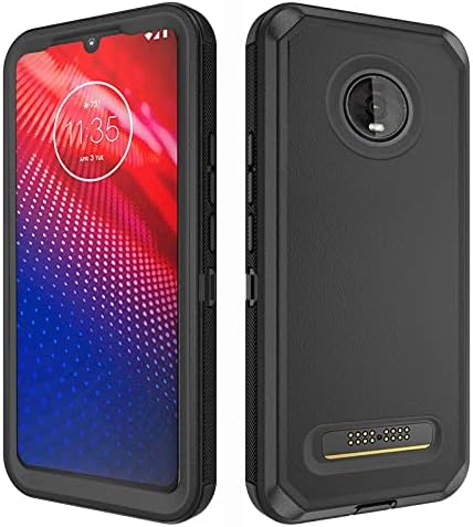 Amazon.com: Asuwish Phone Case for Moto Z4/Moto Z 4 Play/MotoZ4 Force ...