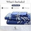 Amazon.com: Spirit Linen Full Size Sheets Set - Pure Microfiber 4 Piece ...