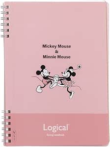 Amazon.com : Nakabayashi NW-A522P Disney Swing Logical W-Ring Notebook ...