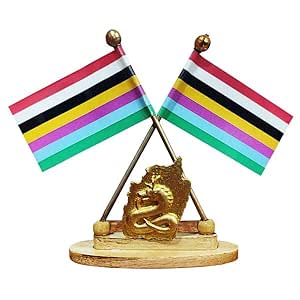 Crossed Salai Taret Flags Stand : Amazon.in: Garden & Outdoors