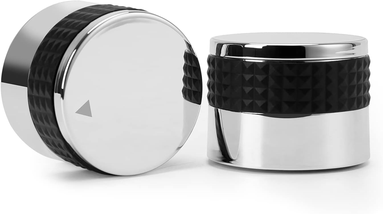 Amazon.com : onlyfire Gas Grill Control Knobs, Chrome Plated Plastic ...