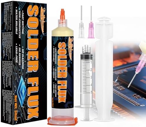 Bellifluous Flux Soldering, Tin Soldering, 1 Pack Solder With 2 Needles ...