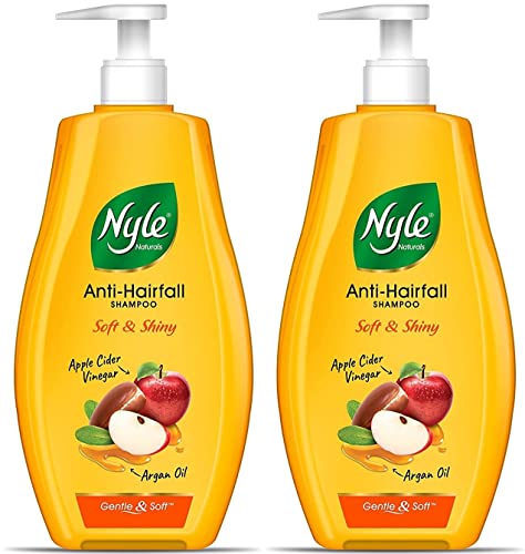 Nyle Naturals Soft and Shiny Anti Hairfall Shampoo, With Goodnes Of ...