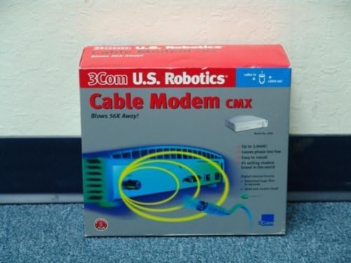 Amazon.com: 3Com U.S. Robotics External Ethernet 2-Way DOCSIS 1.0 Cable ...