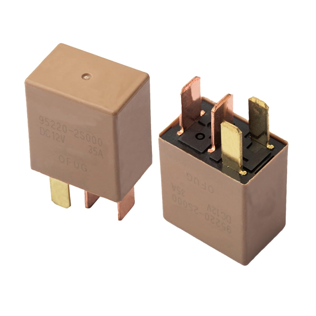 Amazon.com: 2 Pieces 95220-2S000-12V 4-pin Car A/C Fan Light Auto Relay ...