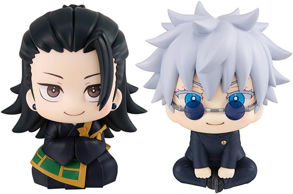 Amazon.com: QAHEART 2PCS JJK Figure Geto Suguru Look Up Figure, 10cm ...