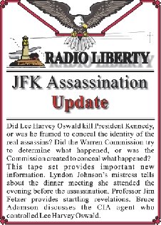 Radio Liberty: JFK Assassination Update (4 Tape Set): Dr. Stanley "Stan ...