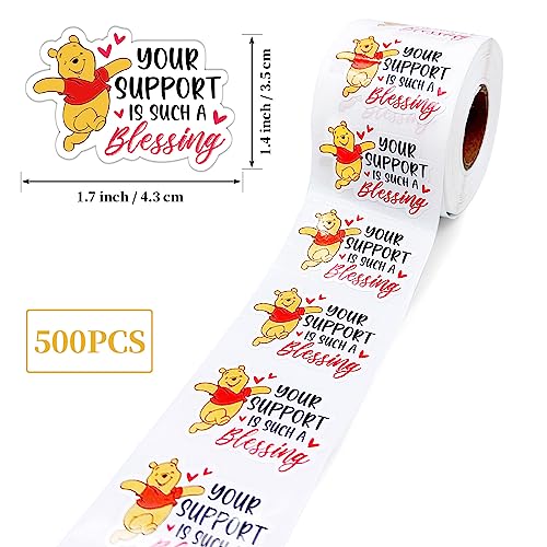Snapklik.com : Your Support Is Such A Blessing Stickers,Cute Winnie ...