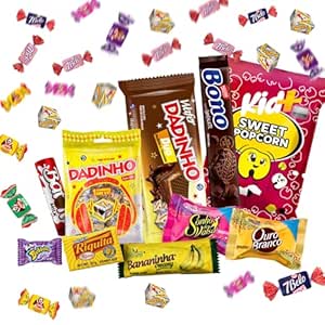 Amazon.com: BRAZILIAN CORNER Candy Variety Box | Mixed Cookies, Candies ...