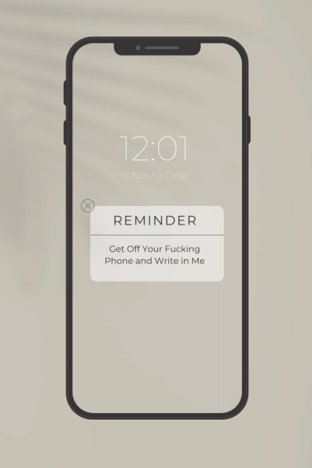 Get Off Your Fucking Phone Note Book - Fun and Cool Note Style, 6x9 ...