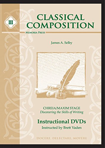 Amazon.com: Classical Composition III: Chreia/Maxim Instructional DVDs ...