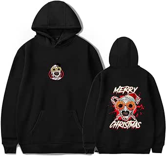 Amazon.com: SszkoiDog Terrifier 2 Merch Hoodie Unisex Hooded Seatshrit ...
