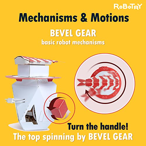 Snapklik.com : Moving Paper Robots Set Advanced Level STEM Kit Paper ...