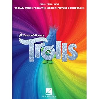 Amazon.com: Trolls – Music from the Motion Picture Soundtrack | Piano ...