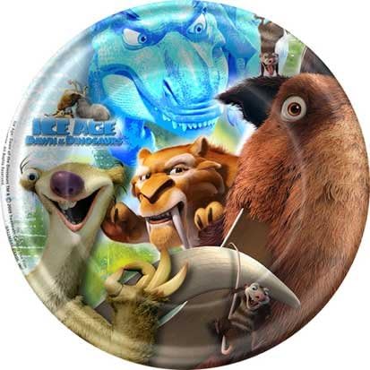 Amazon.com: Ice Age Dessert Plates 8ct : Toys & Games