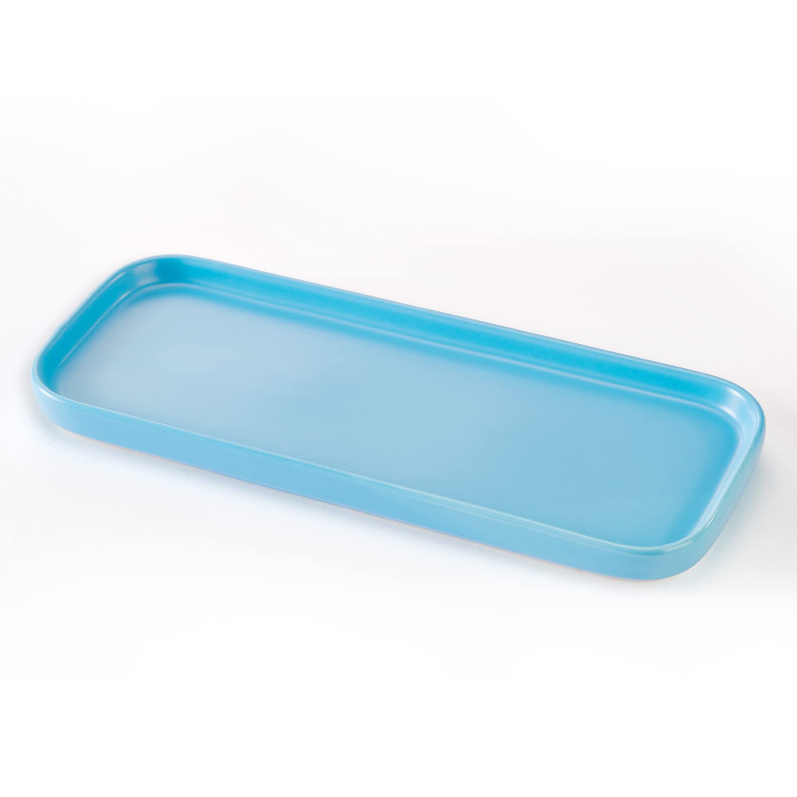 Amazon.com: Ceramic Bathroom Tray,Kitchen Sink Organizer Tray,Cosmetics ...
