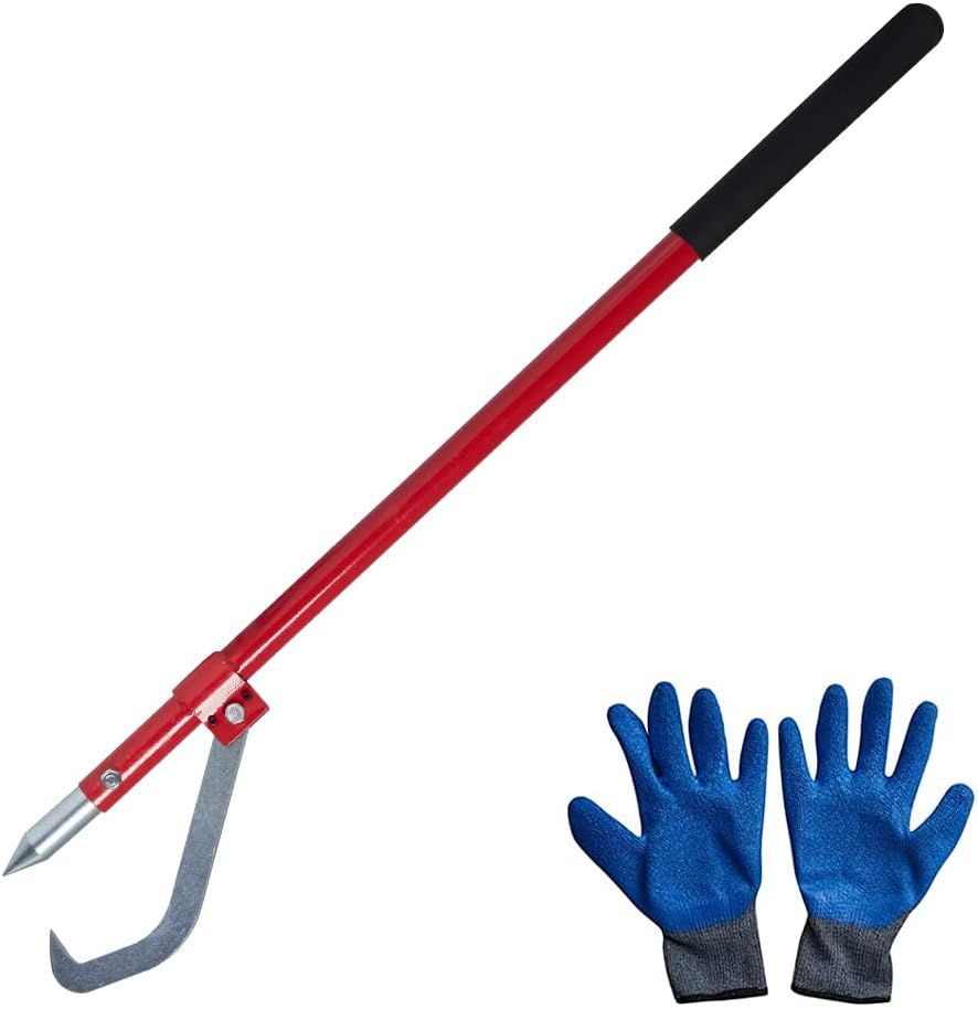 Amazon.com: MegaChoice Steel Log Peavey Tool, Cant Hook, with Moving ...