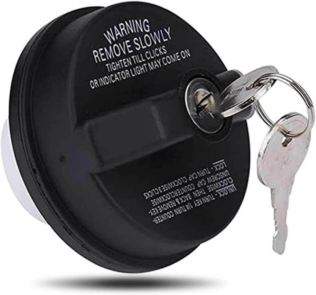 Amazon.com: cueclue Pack-1 Locking Gas Cap, Lock Fuel Tank Cap for ...