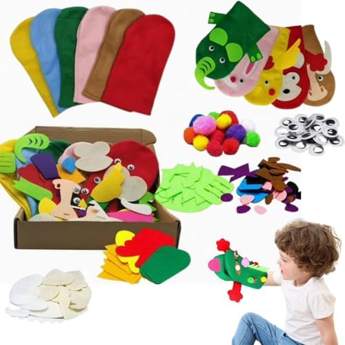 Home Smart Puppet Making Kit for Toddlers Handmade puppet making kits ...