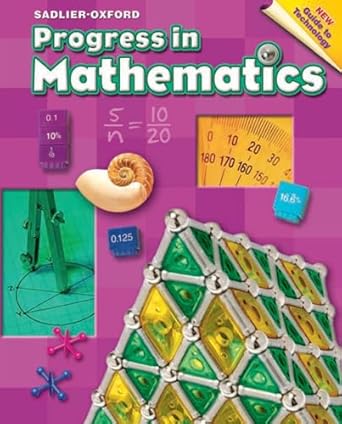 Progress in Mathematics Student Workbook Grade 6: Sadlier: 9781421788760: Amazon.com: Books