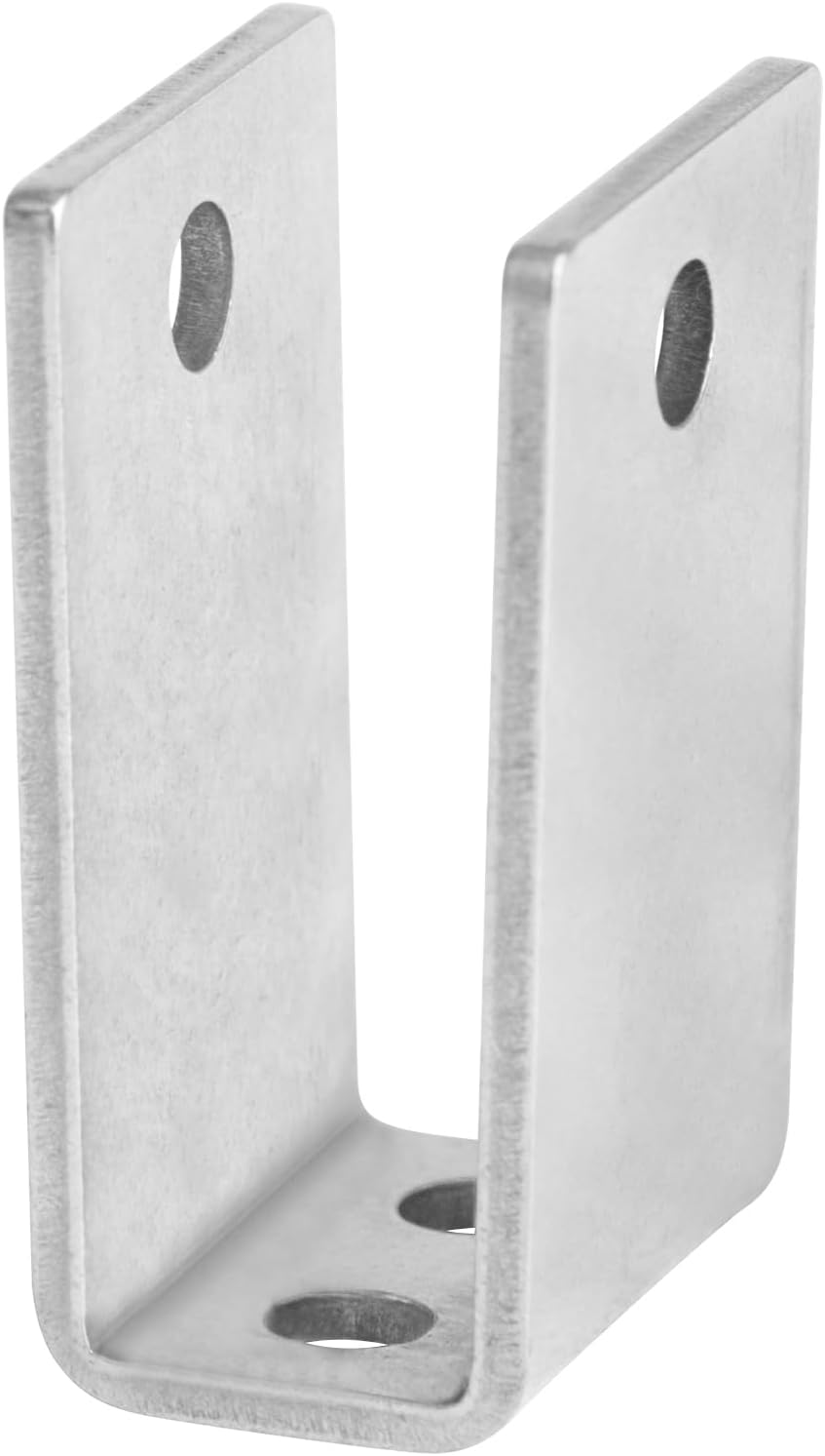 Amazon.com: Harris Hardware 11919 U Bracket Stamped Stainless Steel 1 ...
