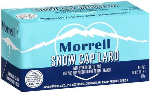 Amazon.com : 100% Pure All Natural Pork Lard 1 lb. (16 oz.) one pound ...