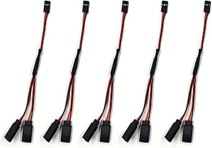 Amazon.com: skrnrhrery Servo Y Adapter Cable, servo y Cable Male and ...