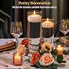 Amazon.com: TBWIND 12Pcs Glass Cylinder Vases 12 Inch Tall Clear Flower ...