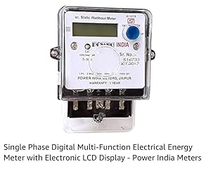 Single Phase Digital Multi-Function Electrical Energy Meter with ...