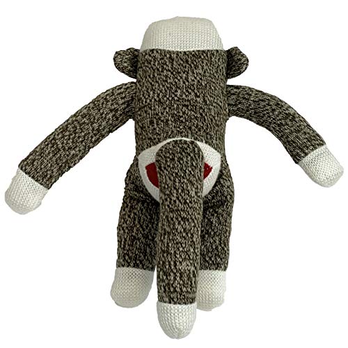 Multipet Sock Monkey Plush Dog Toy, Small, Medium and Large - Want It All