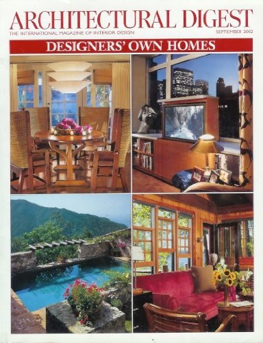 Architectural Digest - Designers' Own Homes - September 2002 ...