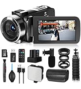Amazon.com : Monitech 4K Digital Camera for Photography, 48MP Vlogging ...