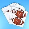 Amazon.com: FEPITO Pin The Football Game for Kids, Birthday Party Game ...