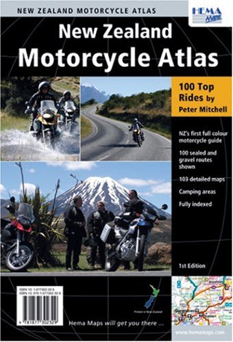 Buy New Zealand motorcycle atlas spir. hema-UITV. Book Online at Low ...