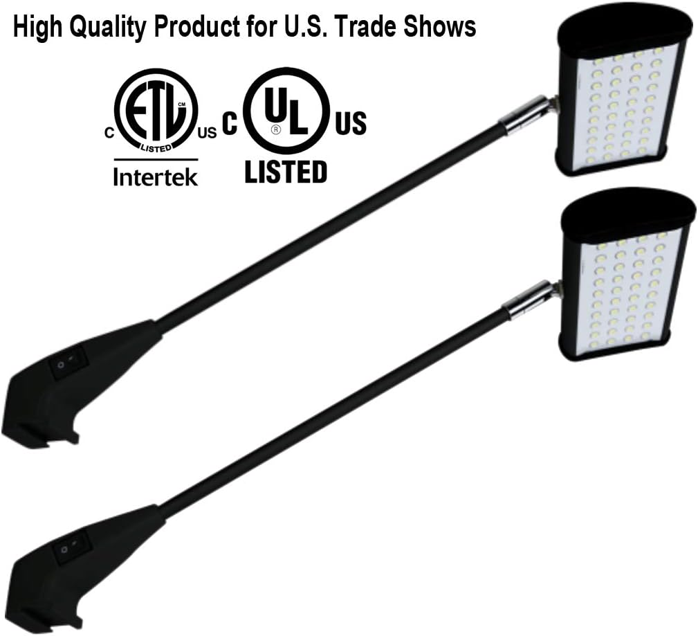 Amazon.com: Lumina 200 LED Display Light Spotlight for Trade Show ...