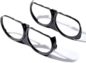 Amazon.com: Astra Depot Headlight Bezel Set Replacement for Dodge ...