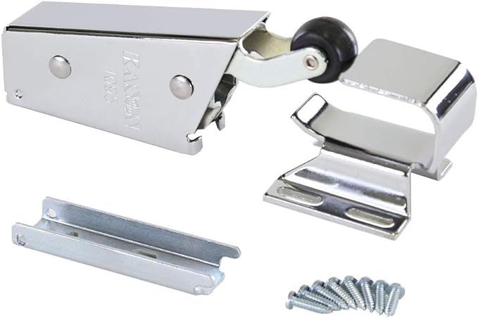 Kason 1095 Spring Action Door Closer and Adjustable Wide-Hook, Flush to ...