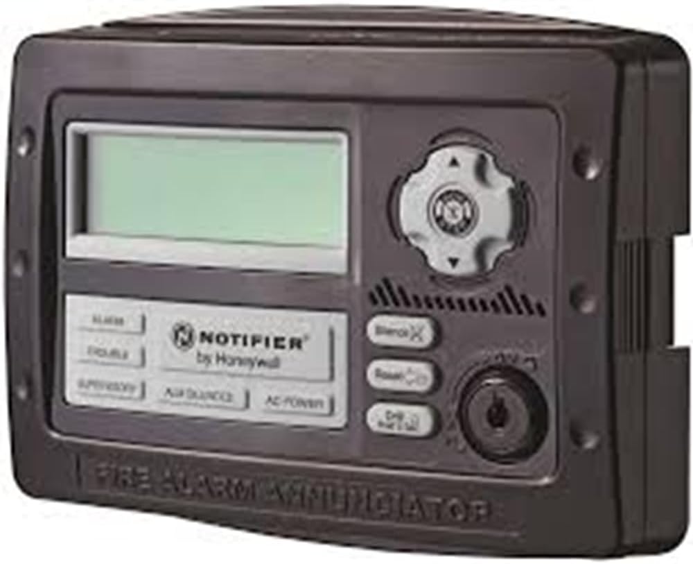 Notifier ANN-80 - Black Remote LCD Annunciator (80 Character Display ...