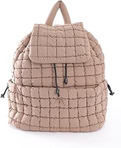 Amazon.com | VAKAER Puffer Backpack for Women Lightweight Quilted Hiker ...