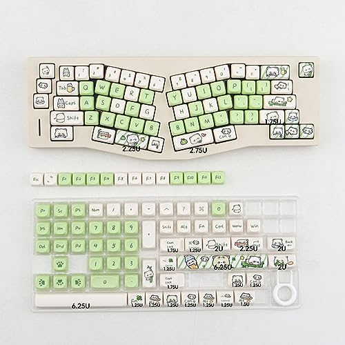Amazon.com: Generic PBT Cat Stacking Keycaps Set Profile Cute Keycaps ...