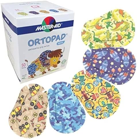 Amazon.com: Ortopad® Bamboo Boys Eye Patches, 50/Box (Medium Size, 2-4 ...