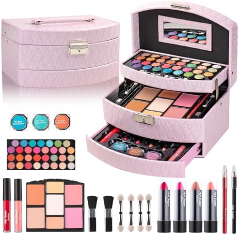 Amazon.com : Hot Sugar Girls Makeup Kit for Birthday Gift, All in One ...