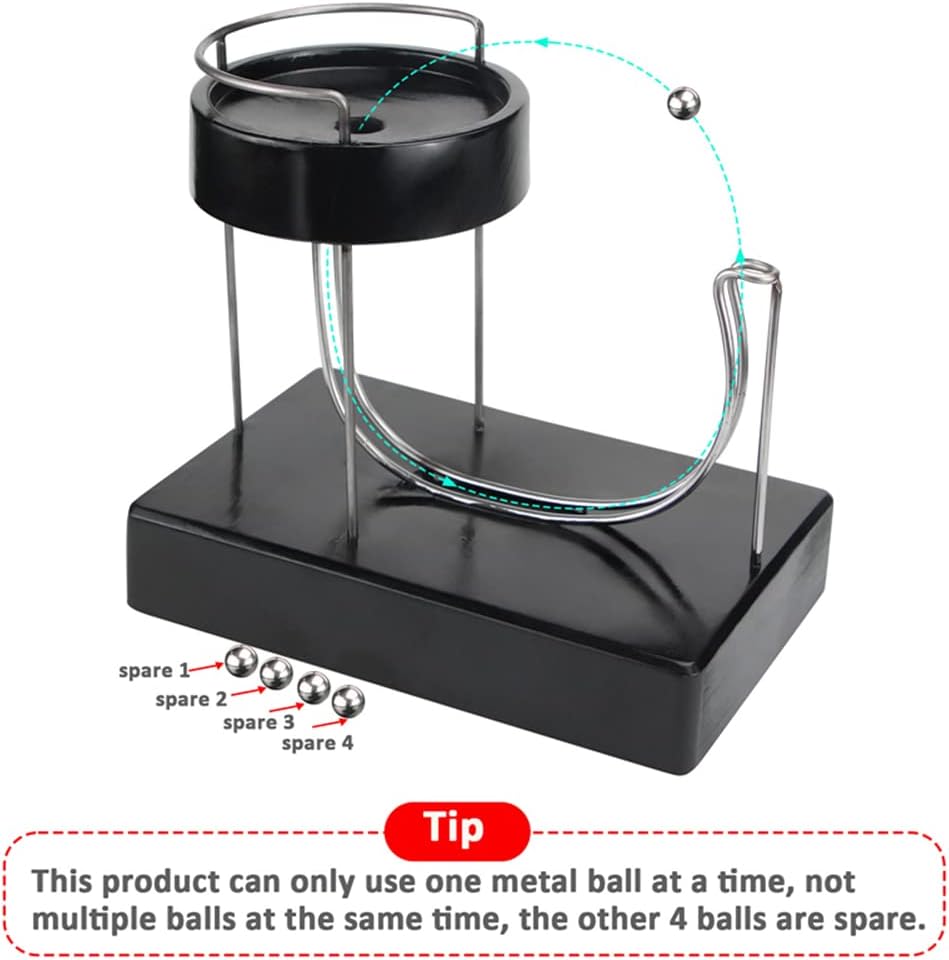 Buy Kinetic Art Perpetual Motion Machine，Newest Model No Sound Rolling ...
