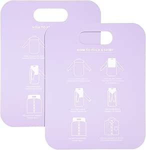 Amazon.com: VICASKY 2Pcs Shirt Folding Board - Shirts Clothes Folder ...