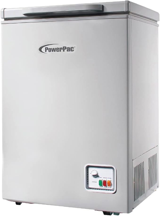 PowerPac 150L CHEST FREEZER CFC FREE, CHILLER & FREEZER (PPFZ150W ...