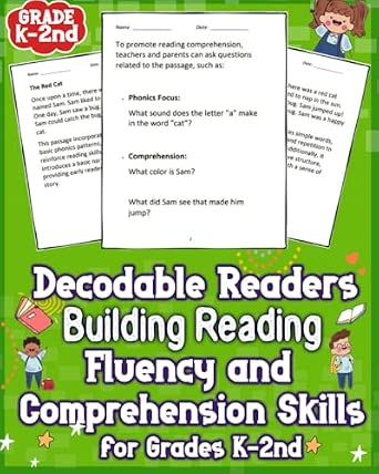 Decodable Readers Building Reading Fluency and Comprehension Skills for ...