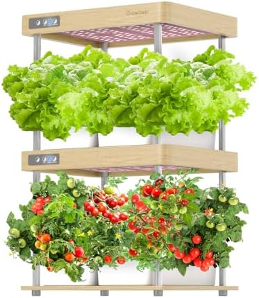 Amazon.com : Hydroponic Growing System with Grow Lights, Indoor ...