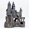 Penn-Plax Aquarium Decoration Castle Part B, Dark Brown, Cream, Blue ...